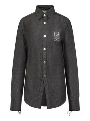 LUDOVIC DE SAINT SERNIN Slim Fit Shirt - Anthracite
