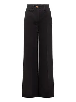 THE SEAFARER Cotton Trousers - Nero