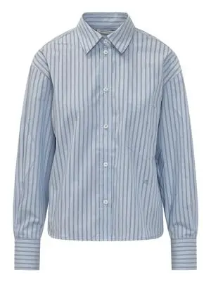 Victoria Beckham Victoria Beckham Cotton Striped Shirt Blue/multi