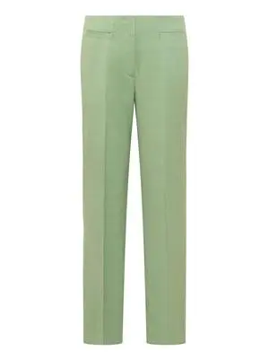 THE SEAFARER Melina Relaxed Fit Trousers - Verde