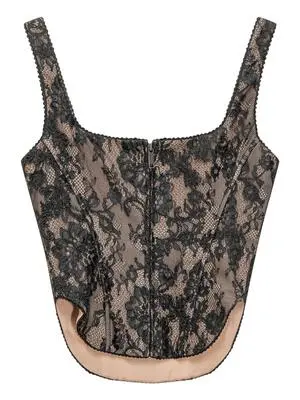 SELF-PORTRAIT Self-Portrait-Inspired Lace Corset Top