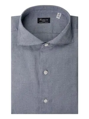 FINAMORE 1925 Milan Eduardo Shirt - Denim