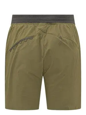 KLATTERMUSEN Technical Shorts With Adjustable Waistband - Olive