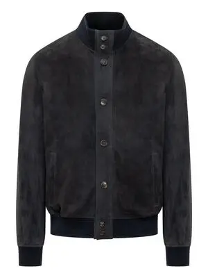 RENZO CENCI RENZO CENCI Leather Bomber Jacket