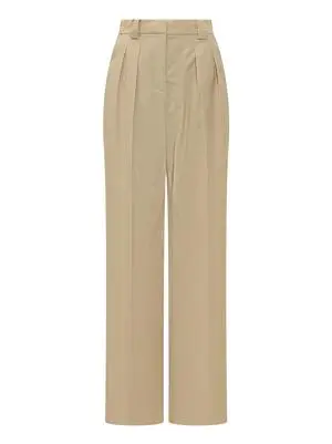 MOM'S PANTS Tailored Trousers - Butter