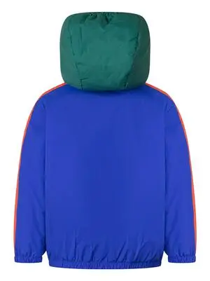 BOBO CHOSES Reversible Mini Anorak Jacket With Hood - Multicolor