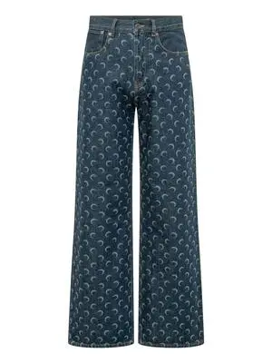 MARINE SERRE MARINE SERRE Straight Leg Jeans