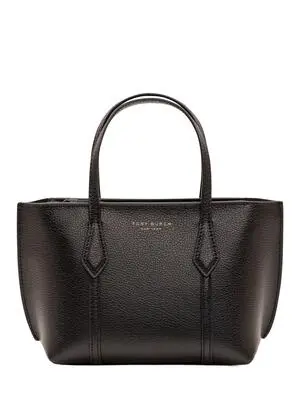Tory Burch Tory Burch Leather Mini Tote Handbag Black