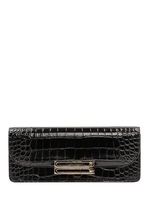 Victoria Beckham Victoria Beckham Mini Luxe East-West Clutch Black