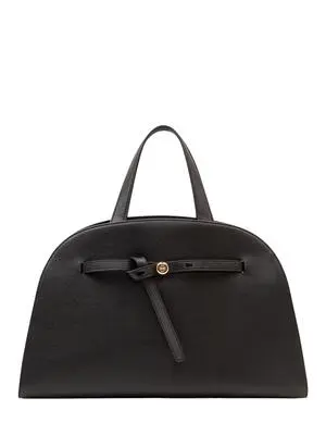 Tory Burch Romy Bauletto Handbag - Black