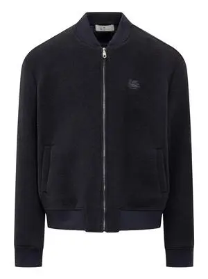 ETRO ETRO Wool Blend Bomber Jacket