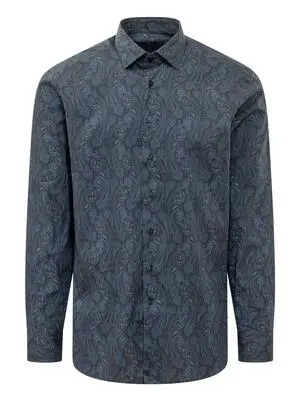 Etro Rome Paisley Shirt - Blu