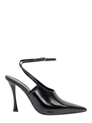 Givenchy Calf Leather Slingback Décolleté Pump - Black
