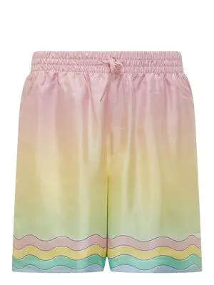 CASABLANCA CASABLANCA Silk Shorts