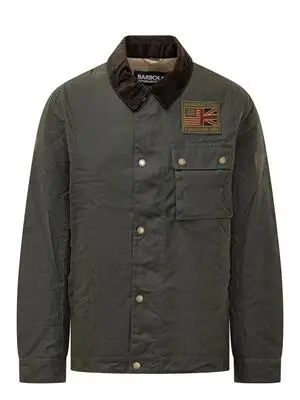 BARBOUR INTERNATIONAL Waxed Cotton Jacket - Sage