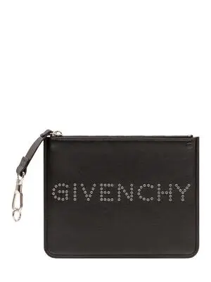 Givenchy Mini Zip Pouch Handbag - Black