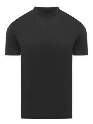 Malo Crewneck Short Sleeve T-shirt - Nero