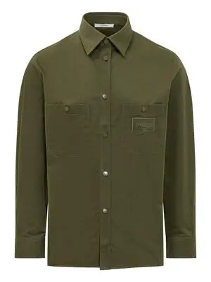 Givenchy Cotton Casual Shirt - Khaki