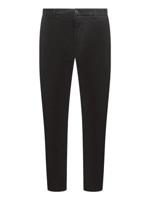 DEPARTMENT5 Department5 Chino Trousers With Unique Print Nero