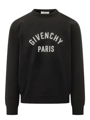 Givenchy Classic Crew Neck Sweater - Black