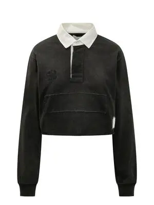 WOC WOC Mini Polo With Elegant Collar And Insert
