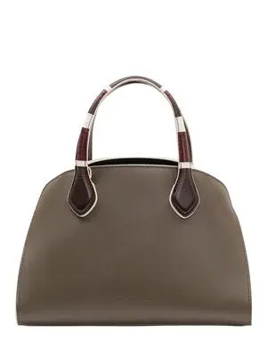 Marni Mini Over-the-top Handbag - Nero