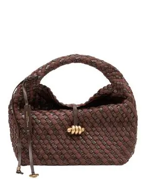 GIANNI CHIARINI Aurelie Shoulder Bag - Espresso