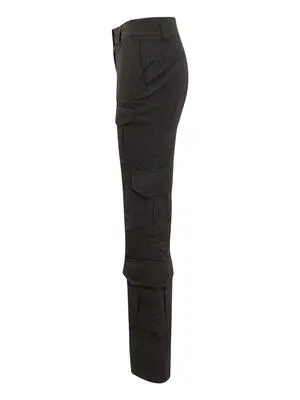 Givenchy Cotton Cargo Trousers - Black