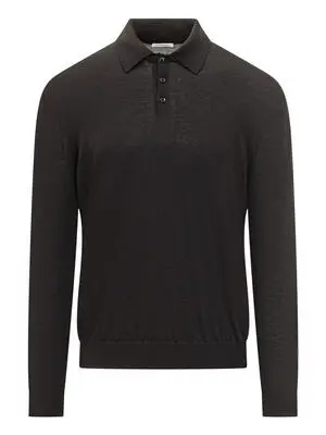 Malo Wool Polo Shirt - E516