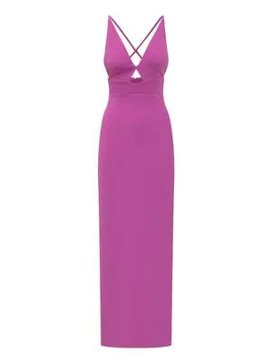 Solace London Tailored Silhouette Long Suit - Pink