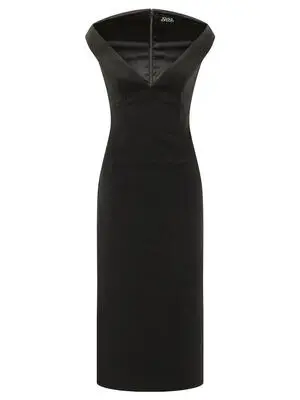 Solace London Monica Midi Suit - Black