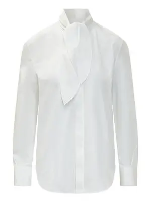 Givenchy Mini Bow Detail Shirt - White