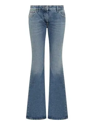 Off-White OFF-WHITE Jet Set Arrow Denim Jeans Blue