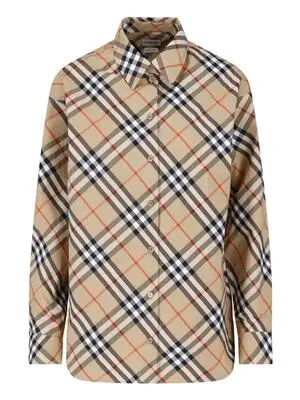 BURBERRY Burberry Classic Check Button-Front Shirt