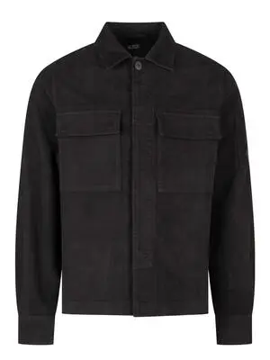 C.P. COMPANY C. P. Company Moleskin Overshirt - Black