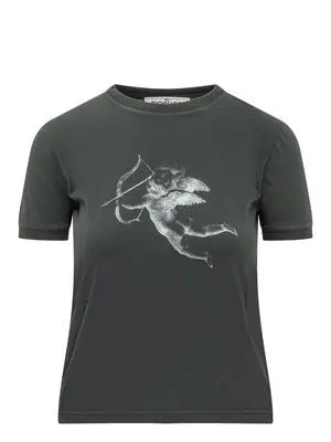 Fiorucci Print Baby T-shirt - Black