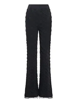AMBUSH Monogrammed Tailored Trousers - Black