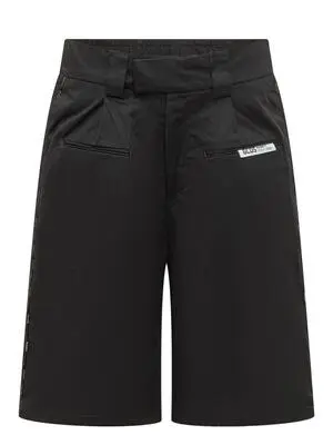 Gcds Logo Piping Bermuda Shorts - Black
