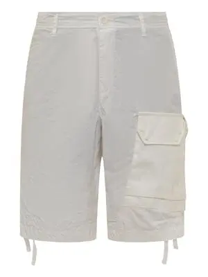 TEN C Lightweight Mini Shorts - Bianco