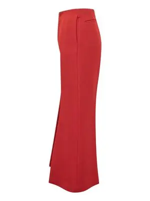 CALCATERRA Wool Trousers - Ruby Red