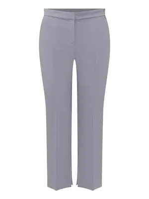 Elisabetta Franchi ELISABETTA FRANCHI Straight-Leg Trousers With Central Pleat Lilla