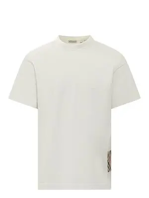 Burberry Seth Cash Logo T-shirt - Chalk