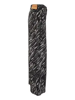 Marni High-waisted Tailored Trousers - Black