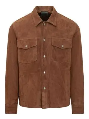 GIOCASTA GIOCASTA Suede Jacket