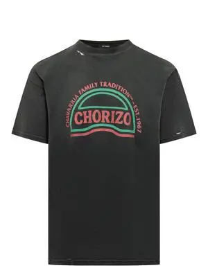 WILLY CHAVARRIA Graphic Stamp T-shirt - Black