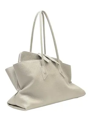 Attico THE ATTICO Leather Shoulder Bag Sand