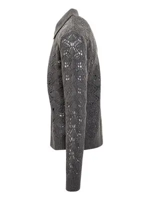 JIL SANDER JIL SANDER Embroidered Wool Jacket