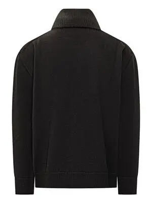JIL SANDER Lamb Wool Cardigan - 001