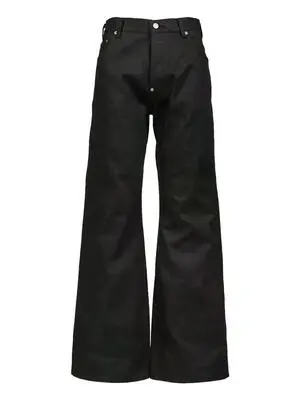 RIVET & HIDE Type-684 Wide-leg Jeans - Black