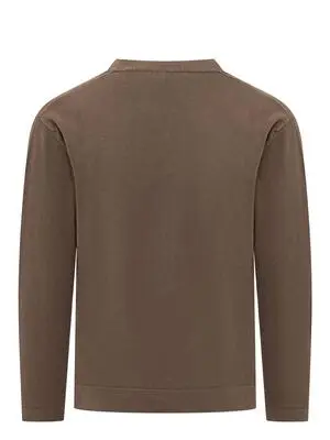 ATOMO FACTORY Atomo Factory Long Sleeve Knit Sweater With Pocket